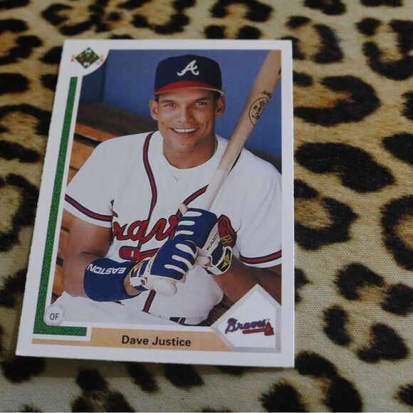 MLB | Toys | Dave Justice 363 Baseball Card | Poshmark